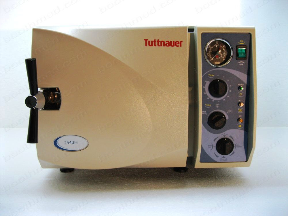 Tuttnauer 2540m | Like New - Refurbished Autoclave – store.sterilizers.com