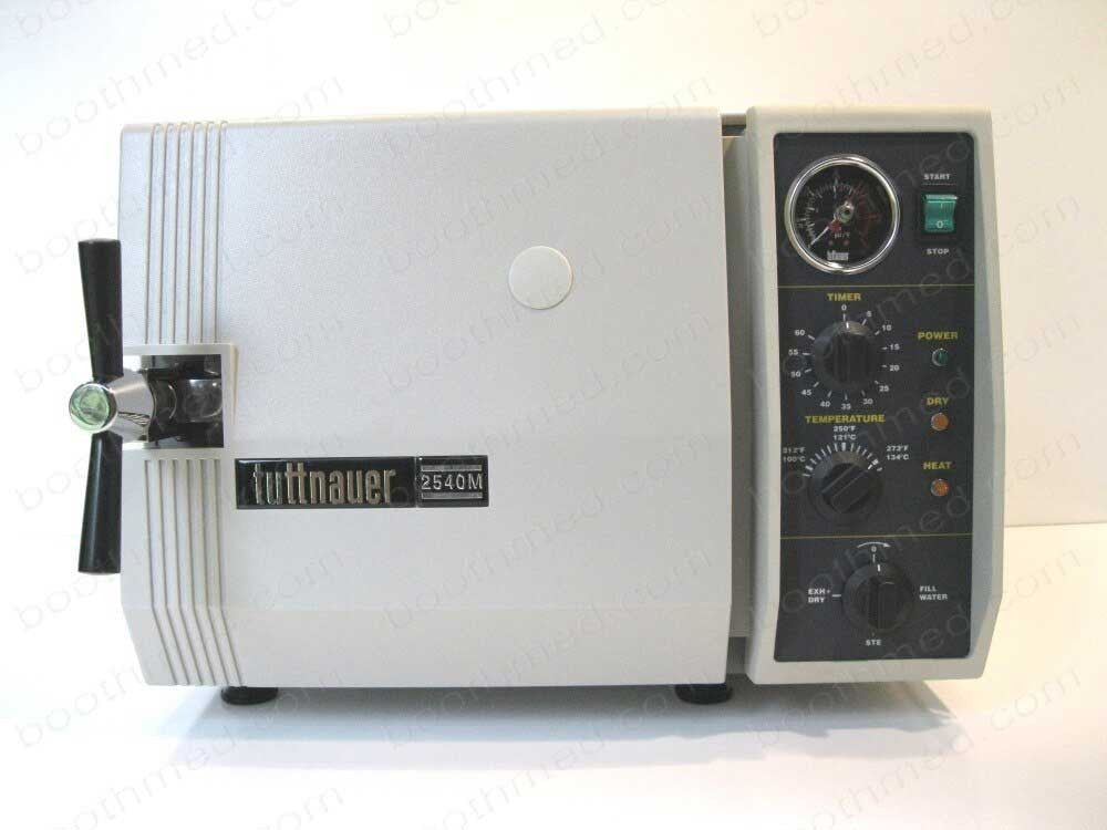 Tuttnauer 2540m Autoclave Sterilizer - Classic – store.sterilizers.com